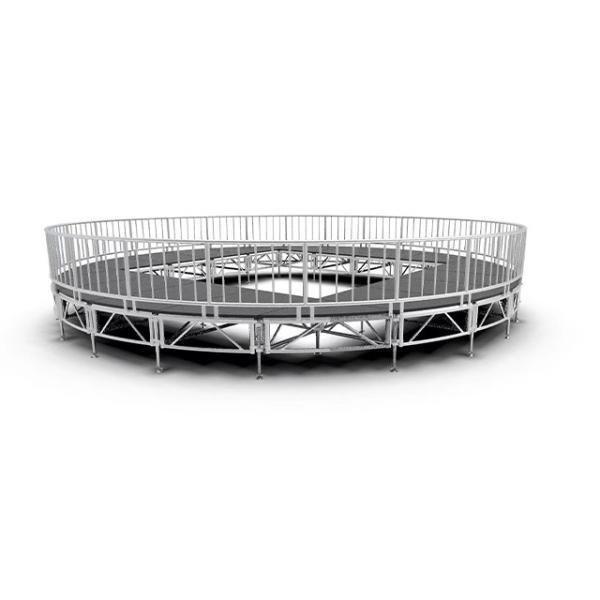 Quality Customized 18mm Plywood Aluminium Stage Platform For Concerts Events for sale