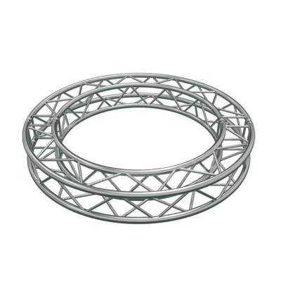 China Aluminum Alloy Curved Roof Truss , Music Concert Circular Lighting Truss for sale