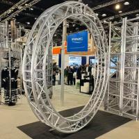 China Robust Circular Aluminum Truss Multi Angle Truss Corner For Stage Events for sale