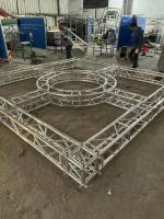 China Robust Circular Aluminum Truss Multi Angle Truss Corner For Stage Events for sale