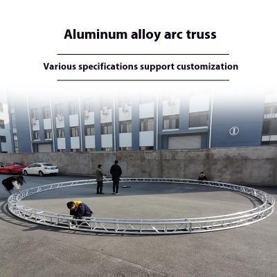 China Semi Circular Truss Quick installation Aluminum Alloy Curved Truss for sale