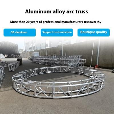 China Semi Circular Truss Quick installation Aluminum Alloy Curved Truss for sale