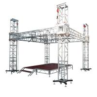 Quality Quick Assembly Square Aluminum Truss Lighting , Indoor / Outdoor Aluminum Alloy for sale