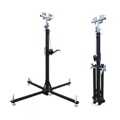 China Mobile Lighting Truss Tower Aluminum Stage Crank Lift Tower With Crank Bracket for sale