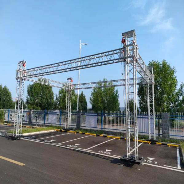 Quality 390*390mm Aluminium Stage Truss Portable Aluminum Ladder Truss For Booth Sound for sale