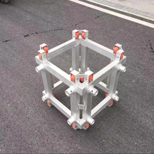 Quality 390*390mm Aluminium Stage Truss Portable Aluminum Ladder Truss For Booth Sound for sale