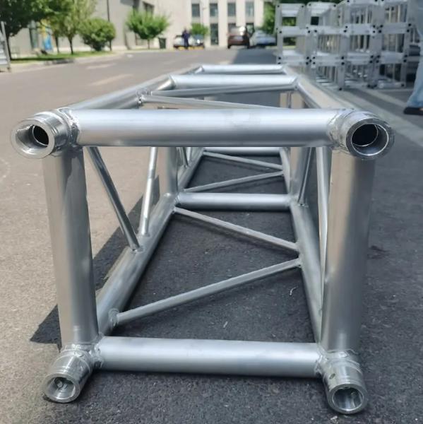 Quality OEM Silver Aluminium Stage Truss Portable Aluminium Alloy Truss With Accessories for sale