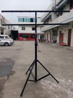 China Professional Iron Material Light Stand with Double-layer Structure and 3M 4M Height for Stage Lighting for sale