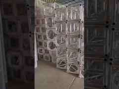 Silver Aluminum Bolt Square Truss 300mm*300mm Portable DJ Truss Upright Totem