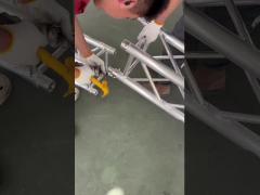 F34 Aluminum Spigot Truss Pin with Safety Clips