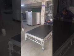 safety equipment case event stage platform dj lighting truss stand stage flight case aluminum stage