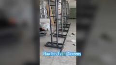 Aluminum Alloy Stage Screen Truss Stand Foldable LED Screen Support for Outdoor Indoor Events