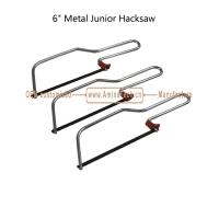 China 6 Inch Junior Hacksaw Carbon Steel Blade Hand Saw for Cutting Wood Plastic Metal for sale