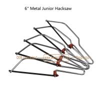 China 6 Inch Junior Hacksaw Carbon Steel Blade Hand Saw for Cutting Wood Plastic Metal for sale