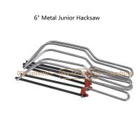 China 6 Inch Junior Hacksaw Carbon Steel Blade Hand Saw for Cutting Wood Plastic Metal for sale