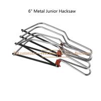 China 6 Inch Junior Hacksaw Carbon Steel Blade Hand Saw for Cutting Wood Plastic Metal for sale