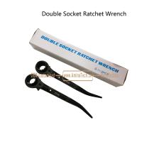 China Double Socket Ratchet Wrench for sale