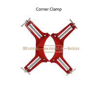 China Aluminum Alloy Corner Clamp 110mmx90x175 for Woodworking DIY Photo Frame Hand Tools for sale