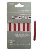 China 5PCS T118A HSS Jigsaw Blades 21TPI 75mm for Thin Metal Cutting for sale
