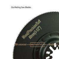China Oscillating Multi Tool Saw Blade 88mm Carbon Steel for Wood PVC Cutting for sale