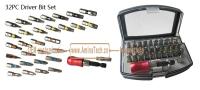 China 32PC Chrome Vanadium Driver Bit Set 105x71x45mm Box Pack Screwing Tool for sale