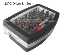 China 32PC Chrome Vanadium Driver Bit Set 105x71x45mm Box Pack Screwing Tool for sale