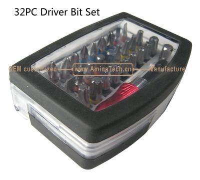 China 32PC Driver Bit Set,Screwing tool,Bit Set,Size:105X71X45mm,Package Box,Screwing Tool,More Discount for sale