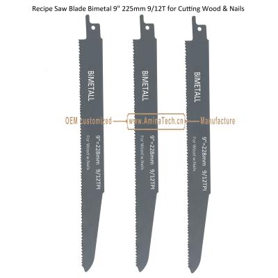 Reciprocating ,Recip Saw Blade  Bimetal Flex 9