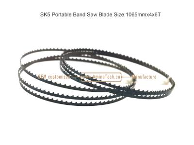 China SK5 Portable Band Saw Blade Size:1065mmx4x6T,Cutting Wood for sale