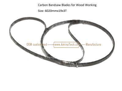 Carbon Bandsaw Blades for Wood Working Size: 6020mmx19x3T,Cutting Wood