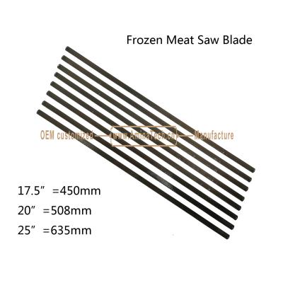 China Hand Tools Frozen Meat Saw Blade for sale