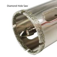 China Diamond Hole Saw for Granite Glass Ceramic 35-68mm Electroplated Cutting Tool for sale