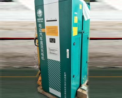 China The latest stly 60kw single EV charge vertical type electric charging station DC car charger machine for sale