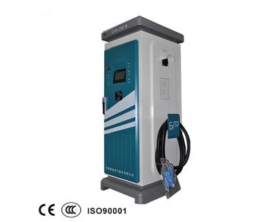 China 60kw Single Ev Charge Vertical Type Electric Charging Station Dc Car Charger Machine for sale