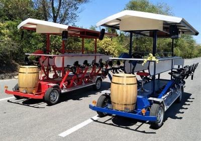 China 15 person Four wheel beer bike mobile bar tour beer Party bike,Four Wheel Beer Bike, Mobile Bar Tour beer Party Bike,Chi for sale
