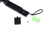 China High Sensitivity Hand Held Metal Detector 90mm Pistol Detection Security Scanner for Schools for sale