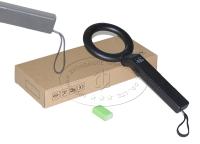 China High Sensitivity Hand Held Metal Detector 90mm Pistol Detection Security Scanner for Schools for sale