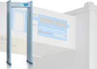 China Portable Walk Through Metal Detector Security Gate 2000mm Height 700mm Width for sale