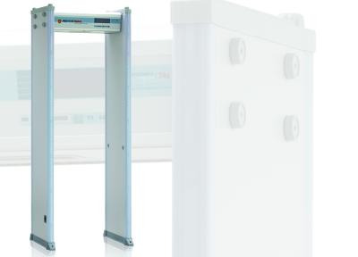 China 18 strekengang door de Beroeps van de de Detectorpoort van het Overwelfde galerijmetaal met LEIDENE Indicatorlamp Te koop