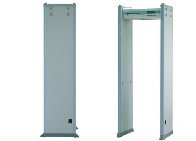 中国 金属探知器のゲート、LCD 表示が付いている戸枠の金属探知器を通る 6 つの地帯の歩行 販売のため