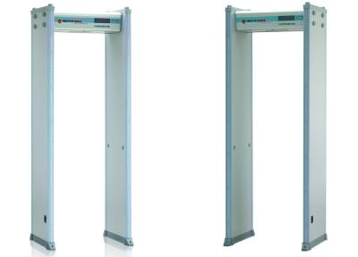 Cina Una passeggiata di 6 zone tramite il portone del metal detector, metal detector della struttura di porta con esposizione LCD in vendita