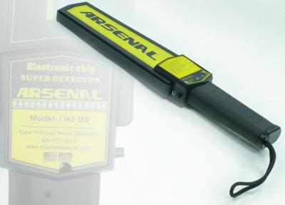 Cina Euro metal detector di MD della spina impermeabile con le multi luci di alta luminosità LED di colore in vendita