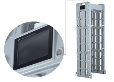 Cina Barriera di sicurezza portatile del metal detector IP55 con il touch screen a 7 pollici in vendita