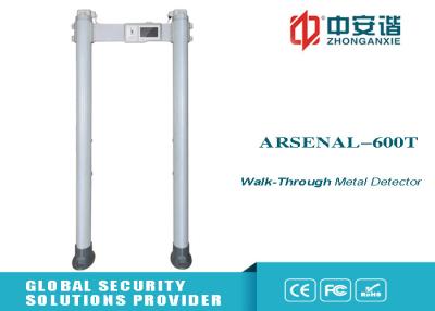 China 24 Entdeckungs-Zonen-Durchlauf-Metalldetektor mit dem 7 Zoll-Touch Screen, wasserdicht zu verkaufen