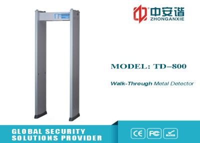 Cina Metal detector anti-interferenza della struttura di porta di 4 zone con la gestione di parola d'ordine in vendita