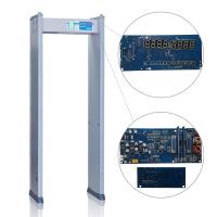 China Walk Through Metal Detector 200 Level Sensitivity 4 Zone Security Gate for sale