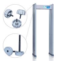 China Walk Through Metal Detector 200 Level Sensitivity 4 Zone Security Gate for sale