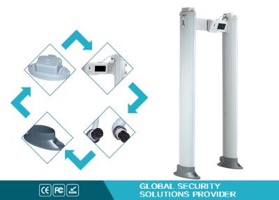 Cina Lo schermo LCD 24 suddivide in zone la ripresa esterna mobile portatile del app del metal detector dell'arco in vendita
