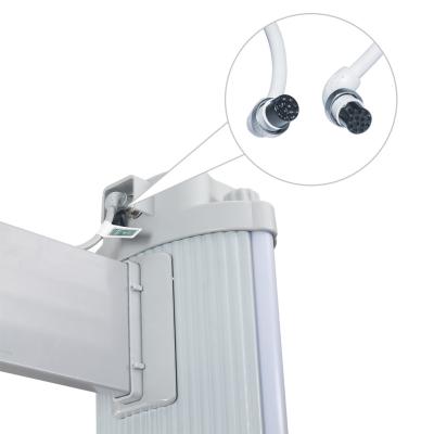 Cina Watt di potenza del portone 12 del metal detector di sensibilità IP65 255 per sicurezza in vendita