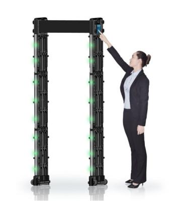 Cina Il metal detector leggero di progressione, impermeabilizza la passeggiata tramite gli analizzatori di sicurezza in vendita
